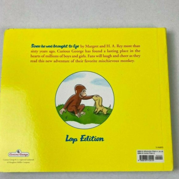 Curious George | Other | Curious George And The Puppies Book By H A Rey ...